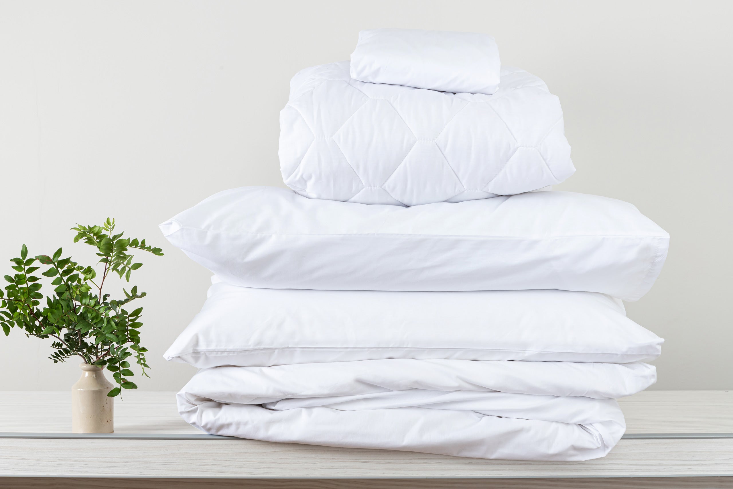 Caravan & Motorhome Bedding | Luxury Classic Percale 10.5 Tog Hollow ...
